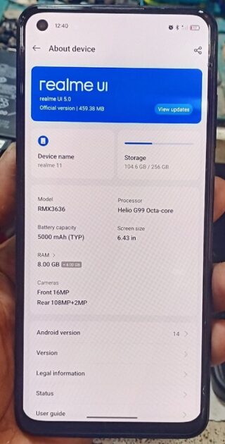 Realme 11 RMX3636 Region Lock Country Unlock Without Online Code ...