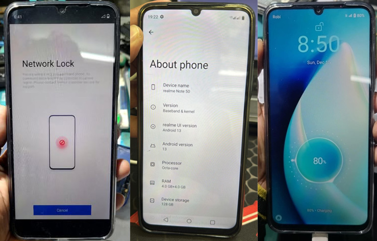 Realme Note 50 RMX3834 Network Unlock Without Code Solution - Proflashfile